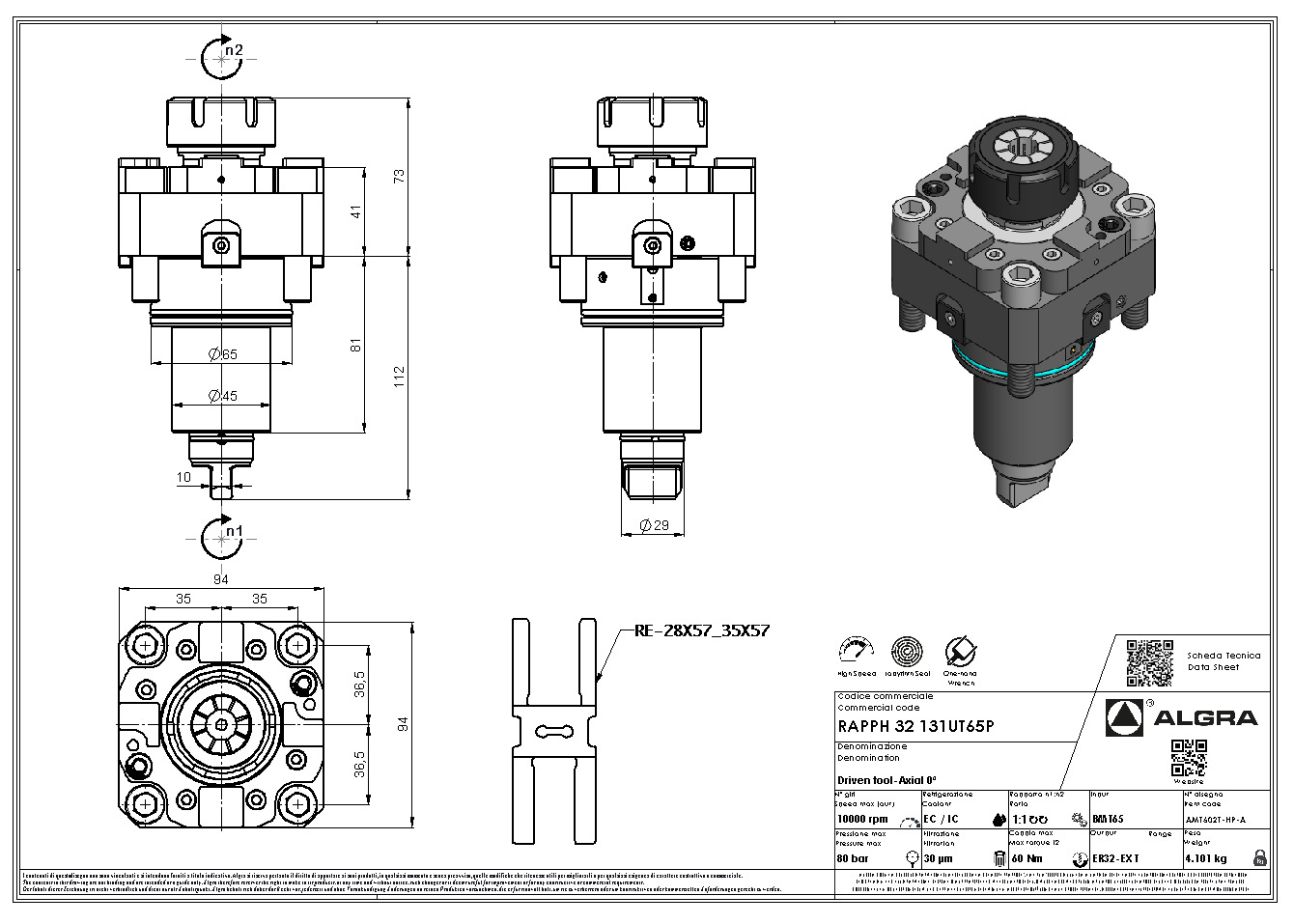 RAPPH 32 131UT65P | Algra