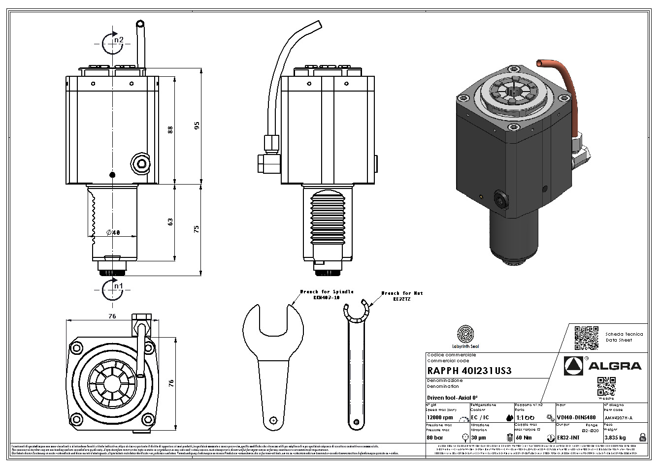 RAPPH 40I231US3 | Algra